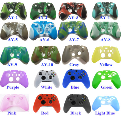 Silicone Rubber Skin Protective Case Cover for Microsoft Xbox One S ...