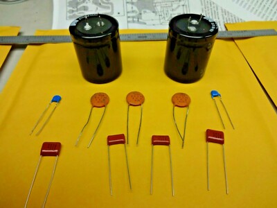 DYNACO SCA 50 4700MFD MAIN FILTER CAPS AND CHASSIS CAP KIT #1 | eBay