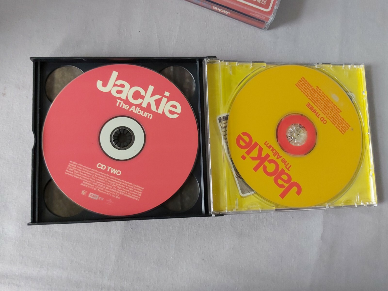 JACKIE - The Album (3CD BOX SET) CDs & The Album Vol 2 Jackie Music ...