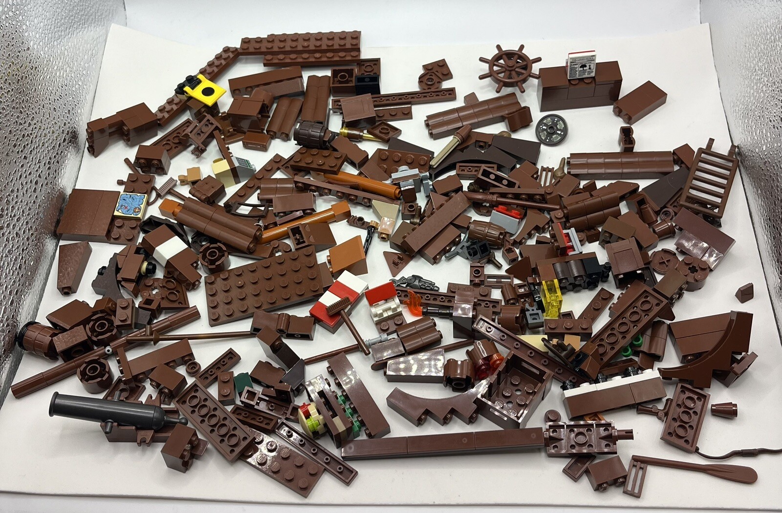 Lego Brown Color Sorted Bricks Pieces Plates Parts Bulk Assorted Lot 11 ...