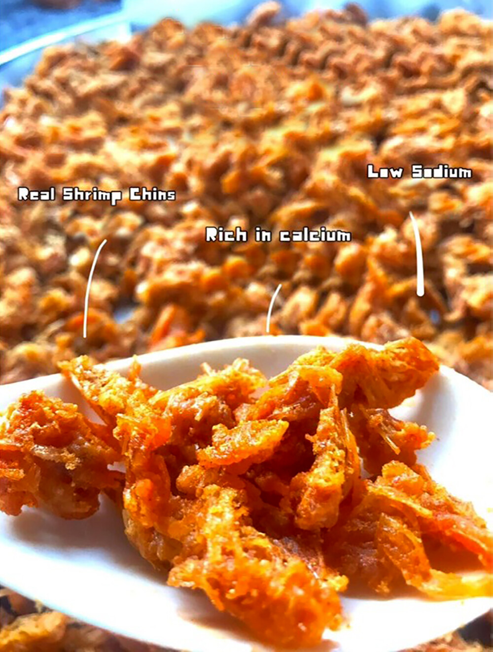 Crispy Bake Shrimp Chin Snack Diet Food Cook Thailand Tasty Delicious ...