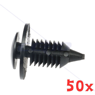 50 Door Trim Panel Retainer Clip Plastic FOR Ford Mustang F150 Ranger ...