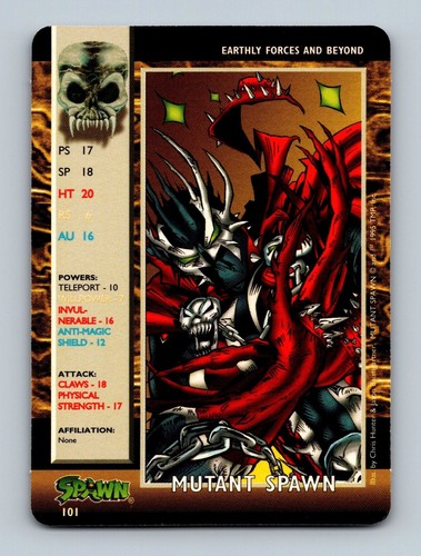 Spawn Power Cardz - Mutant Spawn 101 - TMP. Inc. 1995 | eBay