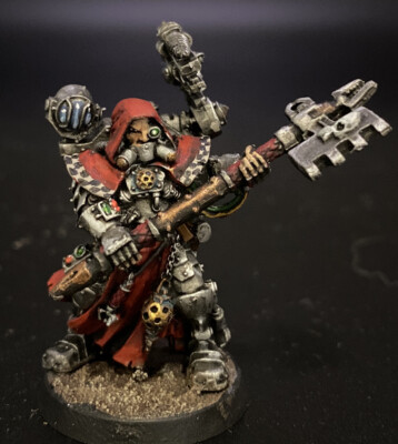 Well Painted Tech-Priest Enginseer Metal (OOP) Warhammer 40k Adeptus ...