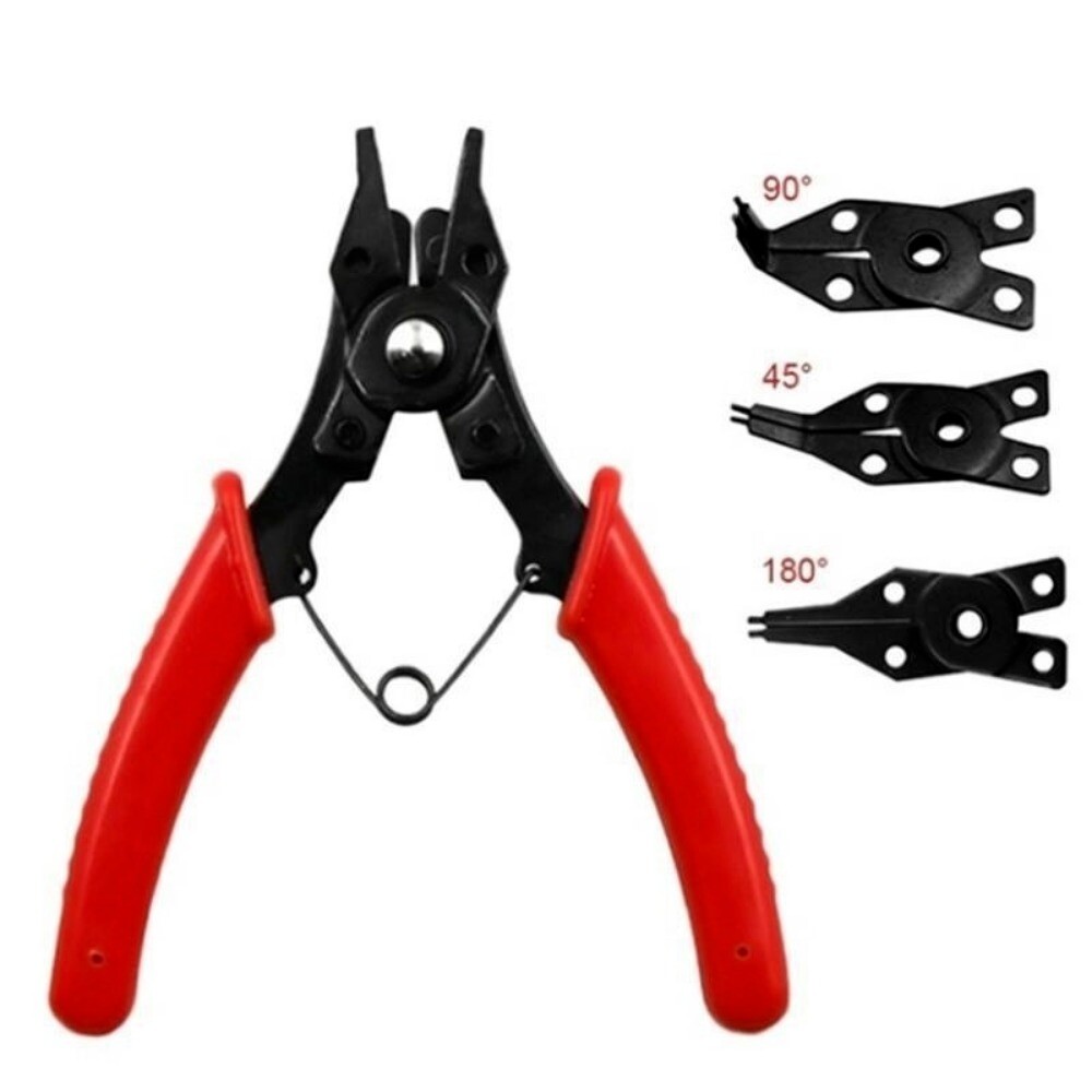 100 Edelstahl Seegering Zange Set Seegeringe Sprengring Sortiment ...