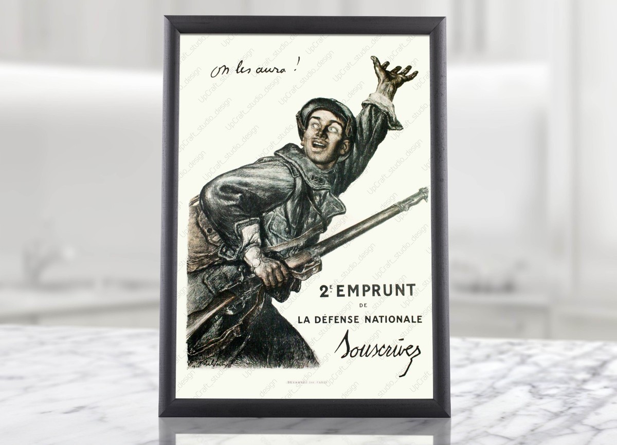 Ww1 Propaganda Posters French Vintage American Poster 'Joan Of Arc