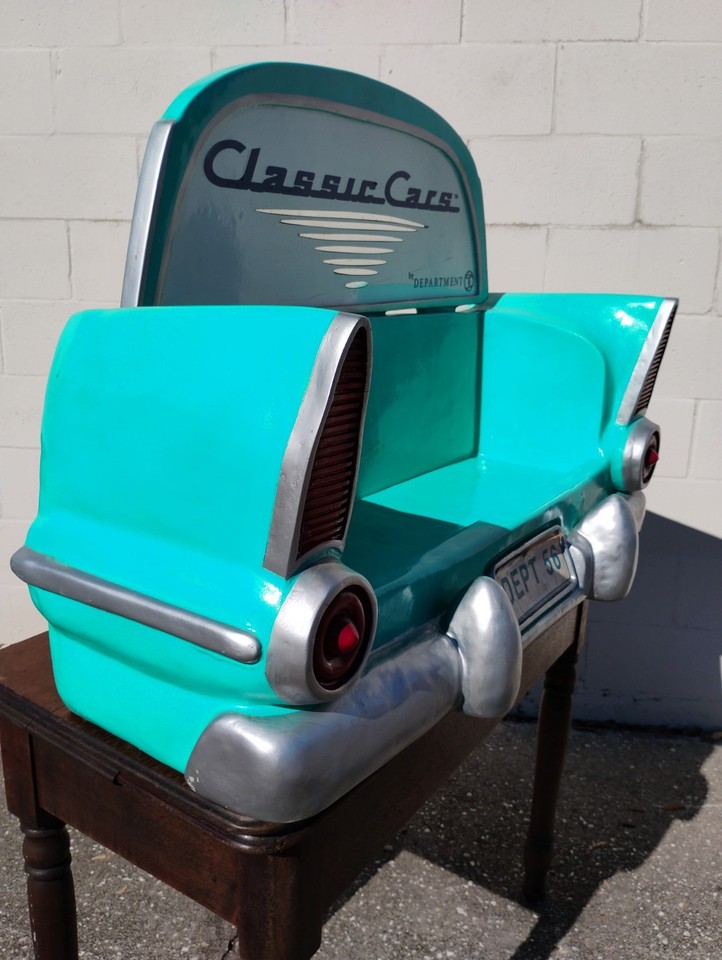 Rare Department 56 Snow Village Classic Car Store Display Shelf ...