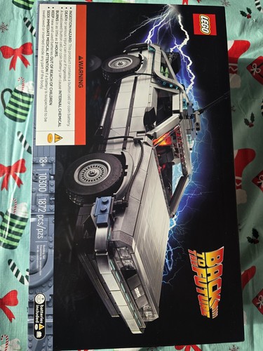 LEGO Back To The Future Time Machine Delorean 1872 pcs 10300 Building ...