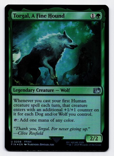 Torgal, A Fine Hound [0208] FIN Uncommon Foil [MTG Card English] | eBay