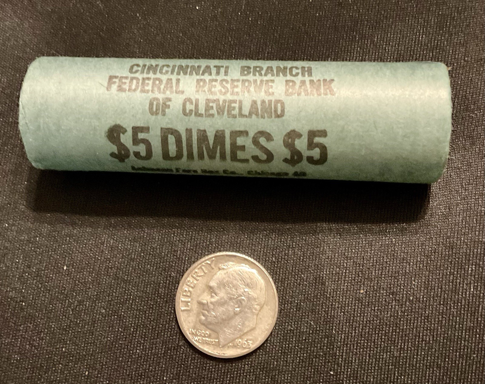 Pre 1964 Silver Dimes Roll (50 coins) (face value $5.00) | eBay