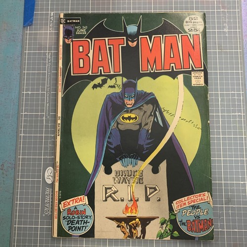 Batman #242 (1972 RIP Bruce Wayne) | eBay