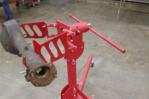 Auto Dolly Engine Stand Adapter Axle Assembly Steel Red 500 lb ...
