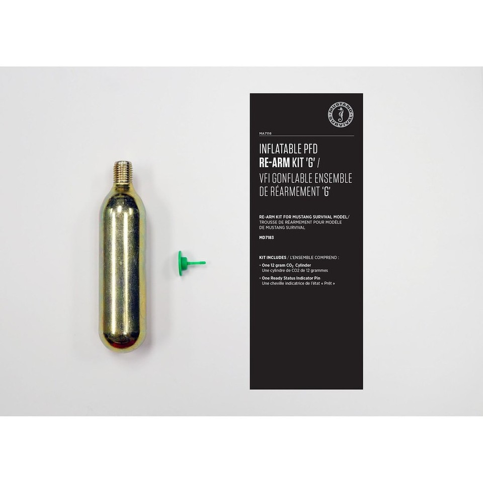 Mustang Survival Ma7116 Rearm Kit G Manual 12G No Bayonet | eBay