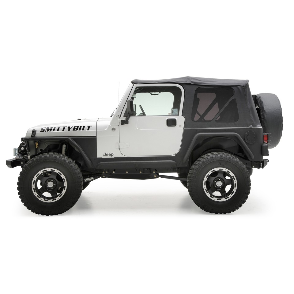 Smittybilt Replacement Part REPL SOFT TOP TINTED WIN 97-06 TJ NO UPPER ...