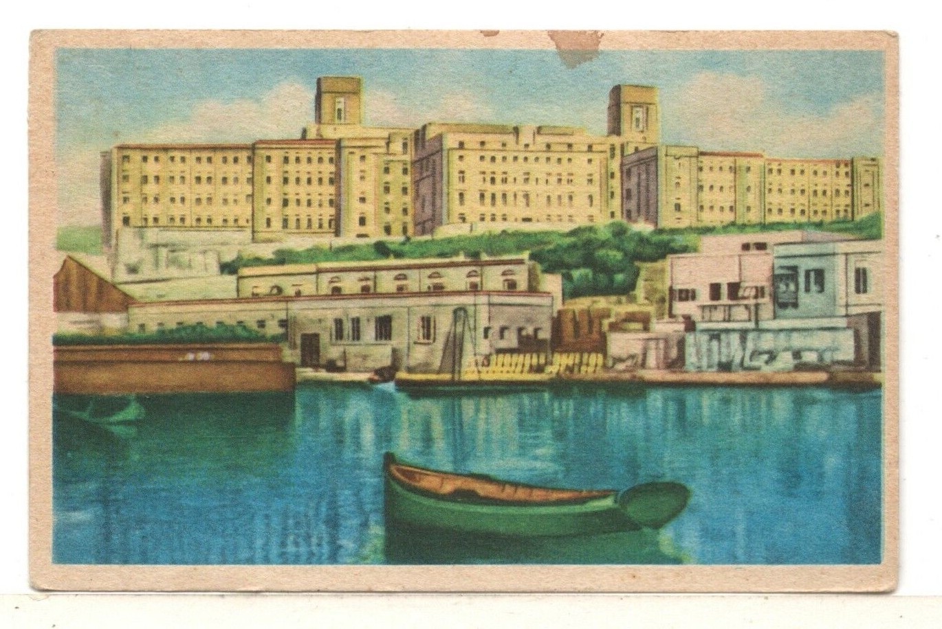 c1950 PC: St Luke’s Hospital – Pieta, Malta Check Pictures Closely | eBay