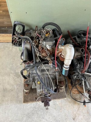 Yanmar 2QM15 , Marine Diesel Engine , Kanzaki Transmission 2-1 Ratio | eBay