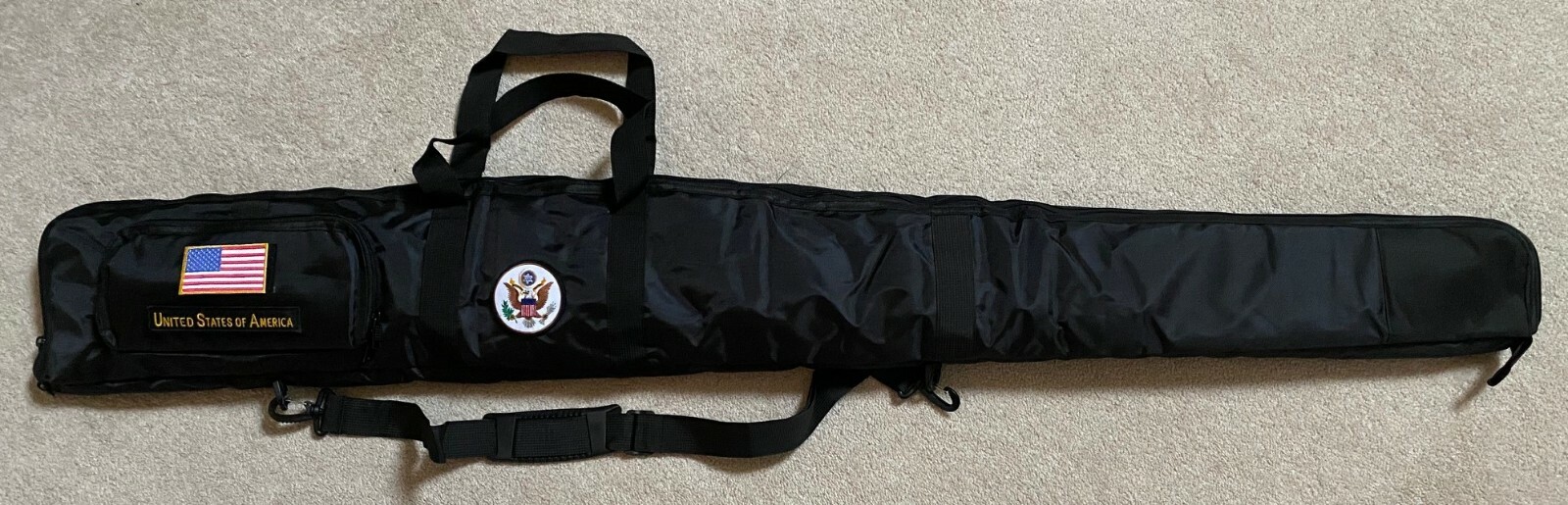 US FLAG Streamer Holder Military Campaign Battle Streamer Flag Pole 18 ...