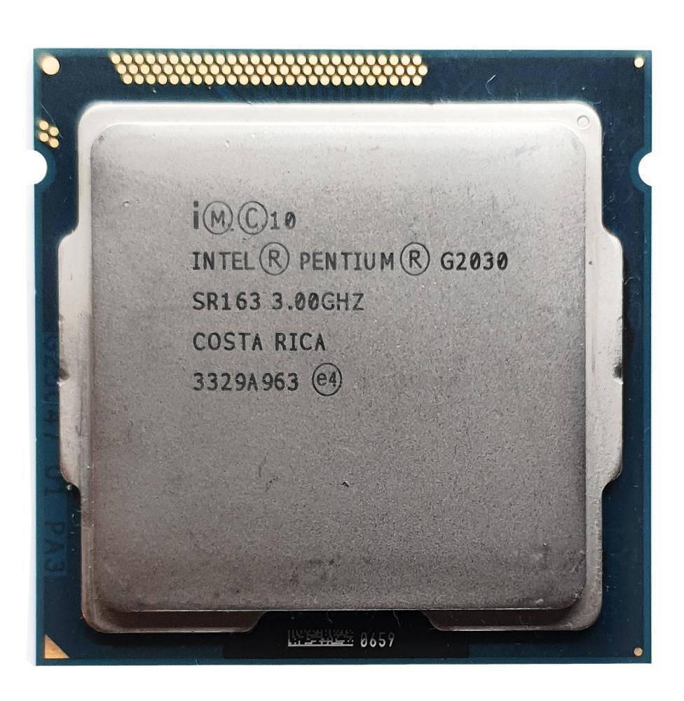 CPU Intel Sockel 1155 G3 Pentium Dual 2 x 3,0 GHz G2030 Tray / SR163 ...