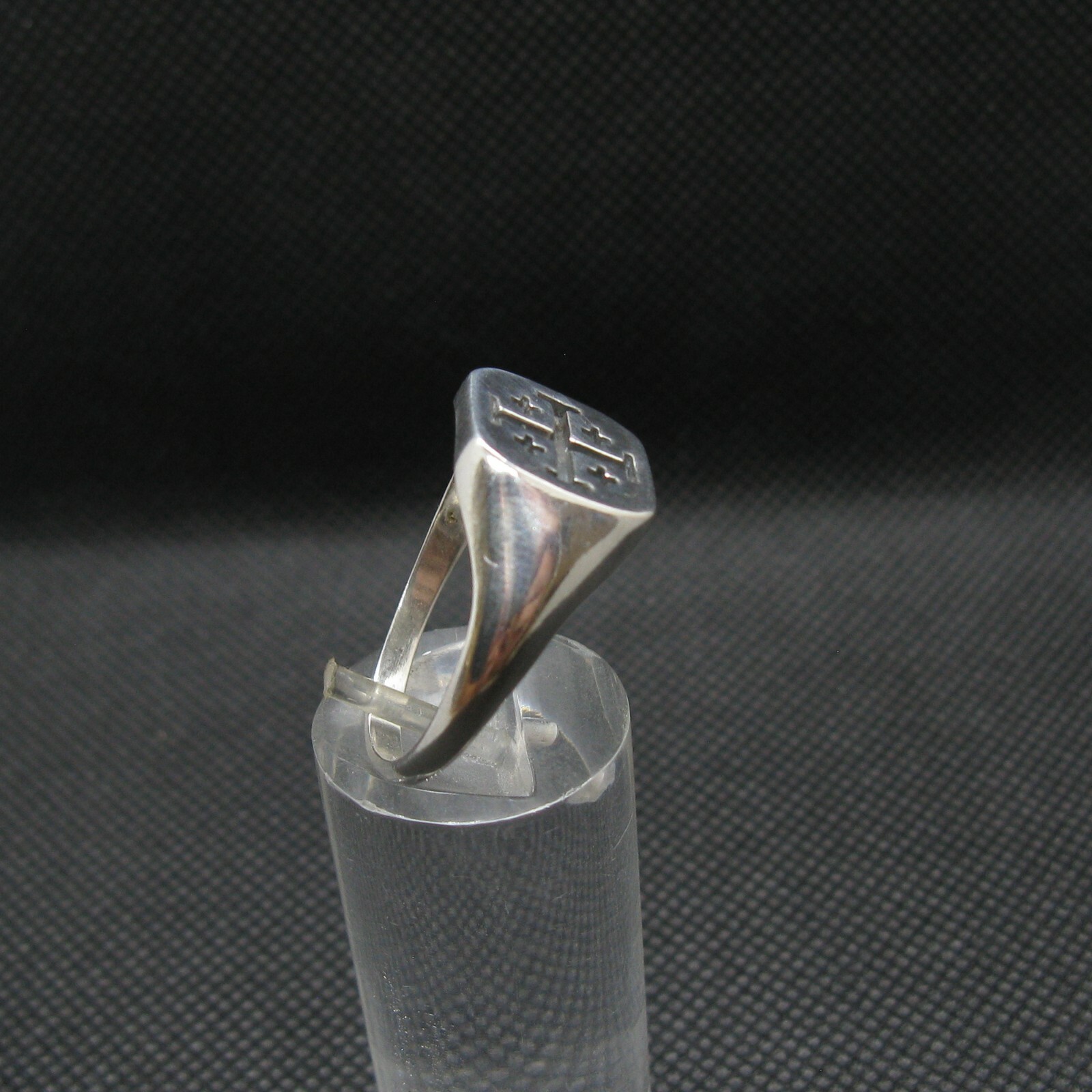 Genuine Sterling Silver Men Ring Cross Jerusalem Solid Stamped 925 ...