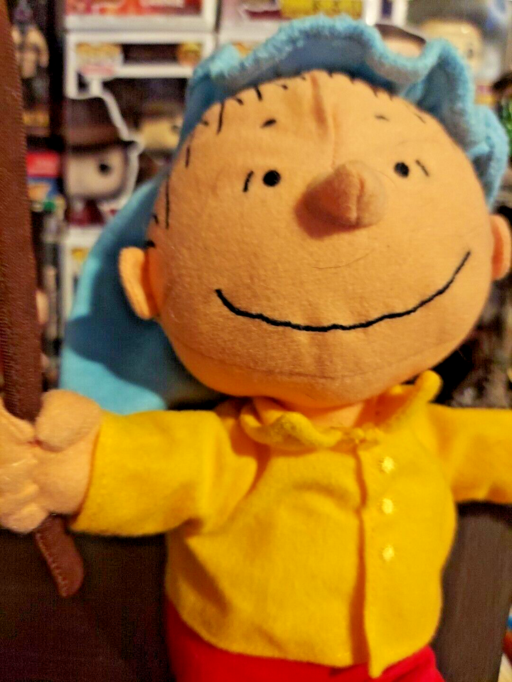 Peanuts LINUS Shepherd What Christmas Is All About Charlie Brown Plush ...
