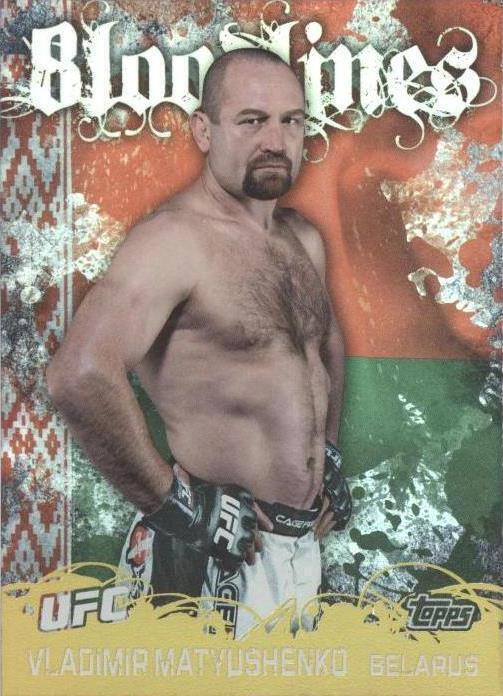 2010 Topps UFC Series 4 - Bloodlines Vladimir Matyushenko #BL-13 (RC ...