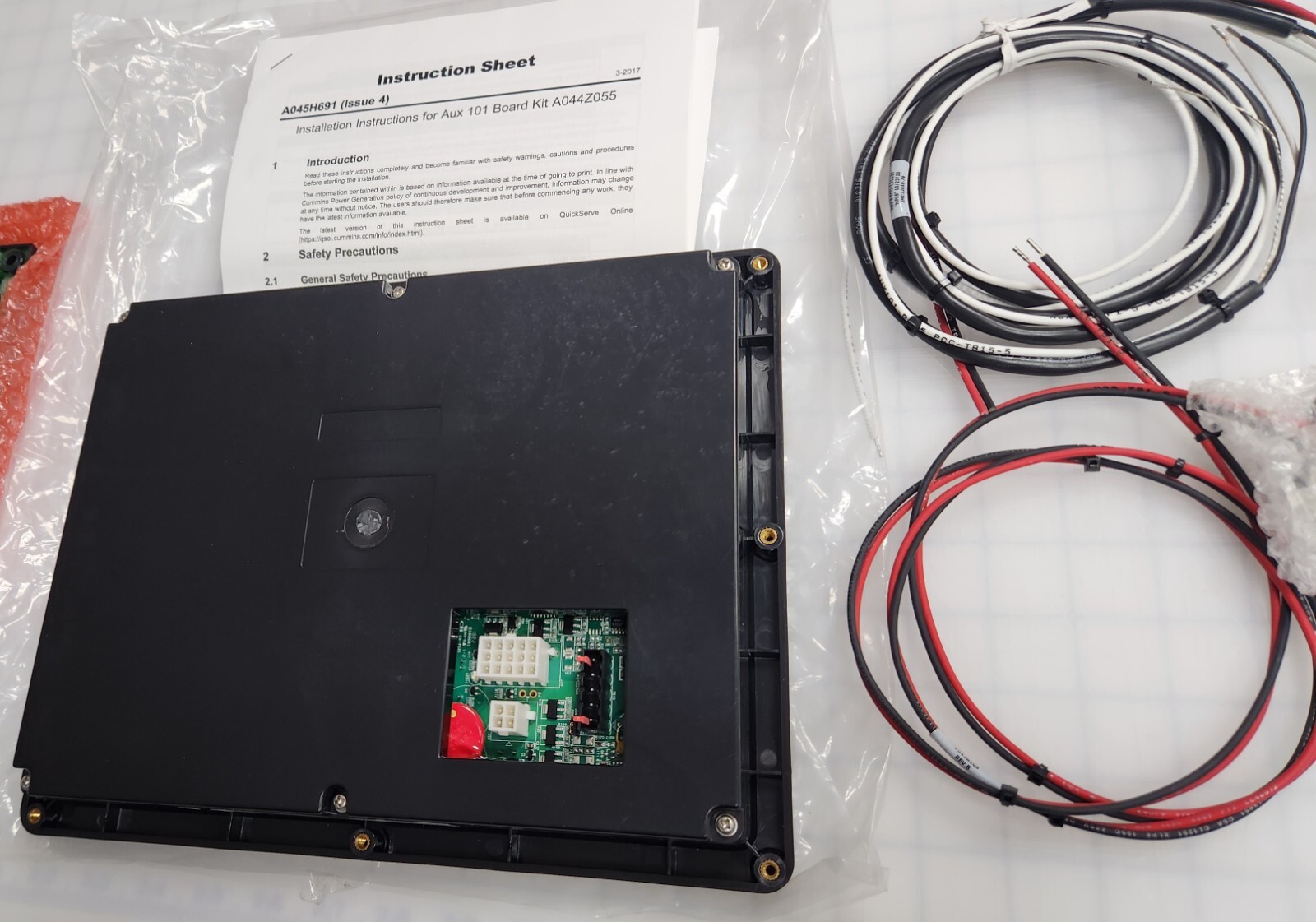 Cummins 3300 Generator Power Command Control PCB PCD Display, P/N 0300 ...