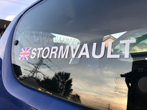 Motorsport UK Driver Name stickers with flags - MSA race rally car ...