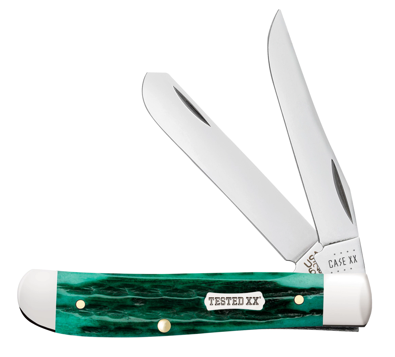Case+xx+Knives+Kinfolk+Jade+Bone+Mini+Trapper+Stainless+48948+Pocket ...
