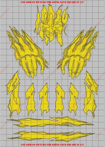 TRN2014HT Ripped Vinyl High Temp Paint Mask Kit | eBay