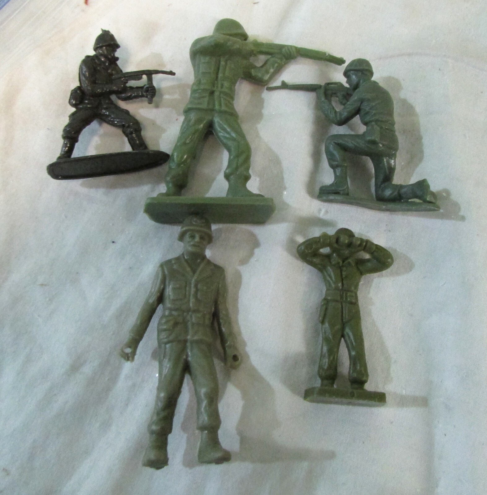 Lot Of 78 Vintage 1960's Army Men Toy Soldiers | eBay