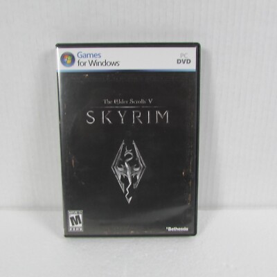 The Elder Scrolls V: Skyrim (PC DVD Games for Windows) Complete Disc ...
