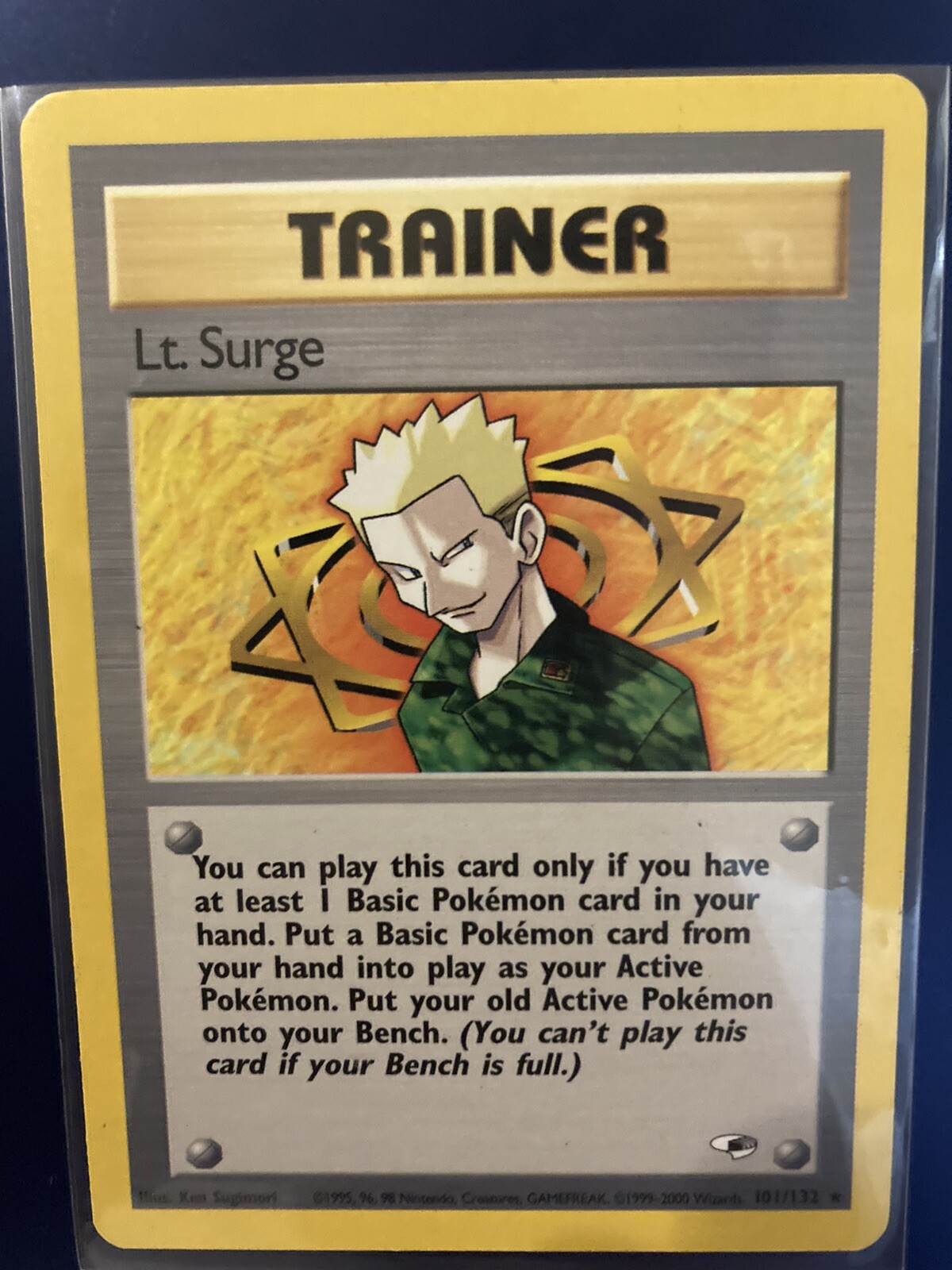 Pokémon TCG Lt. Surge Gym Heroes 101/132 Regular Unlimited Rare | eBay