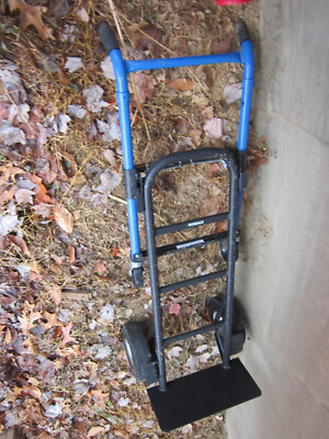 Kobalt 900-lb 2-Wheel Black Steel 4 In 1 Convertible Hand Truck 900 lb ...