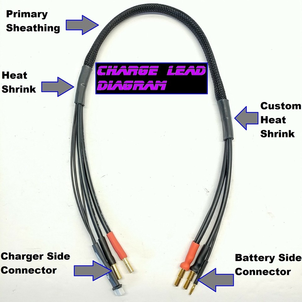 2s 36" Customized Extremely Durable Balance Charge Cable Lead DRC ...