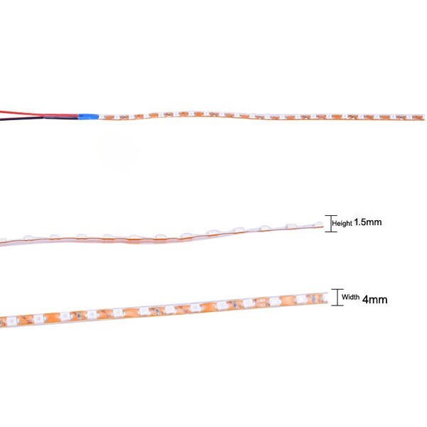 10X 10W Bright Green 90cm/36" 90leds 2835 SMD LED Strip Light Flexible ...