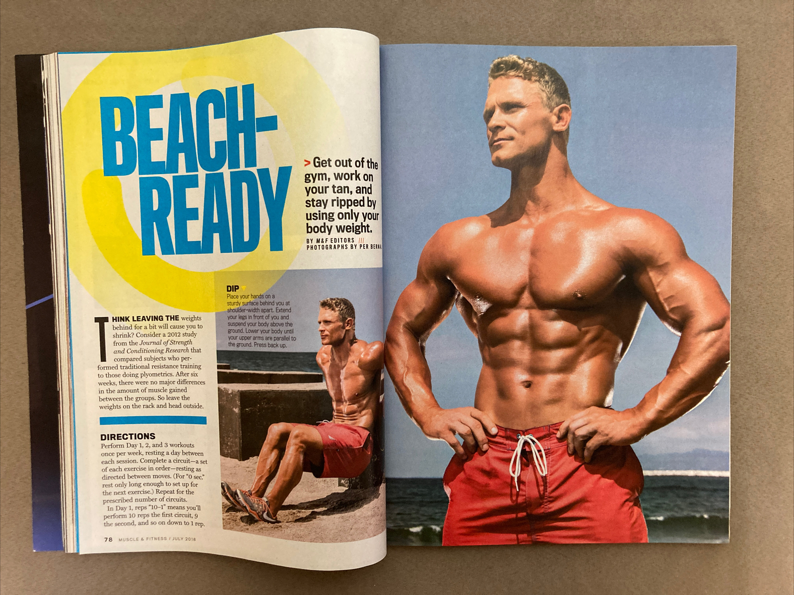 Muscle & Fitness Bodybuilding Magazine / Casey Christopher / 07-18 | eBay