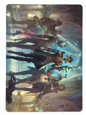 MTG Art Series: Streets of New Capenna Family's Favor Art Card NM/M | eBay