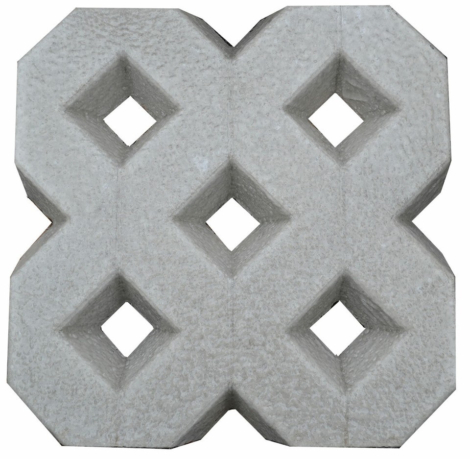 Concrete Molds DIY Grass Concrete Paving Block Concrete Pavers Paving ...