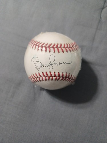 BOBBY MURCER autographed signed Rawlings baseball NEW YORK YANKEES PSA ...