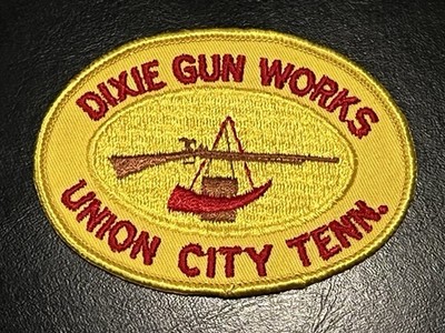 "DIXIE GUN WORKS" PATCH UNION CITY TENNESSEE | eBay