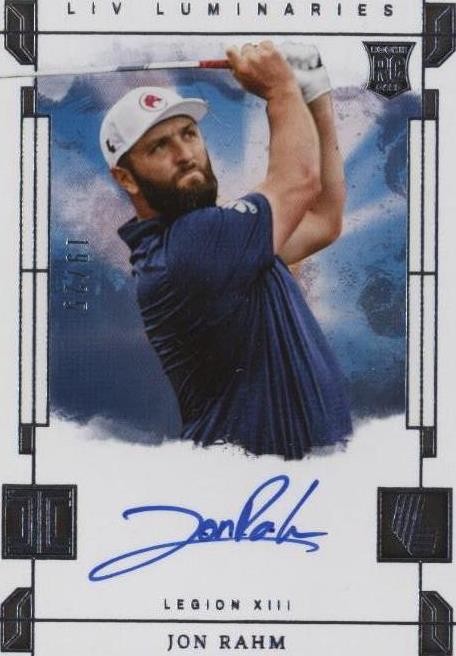 2024 Panini Impeccable Liv Golf - Liv Luminaries Autographs Jon Rahm # ...