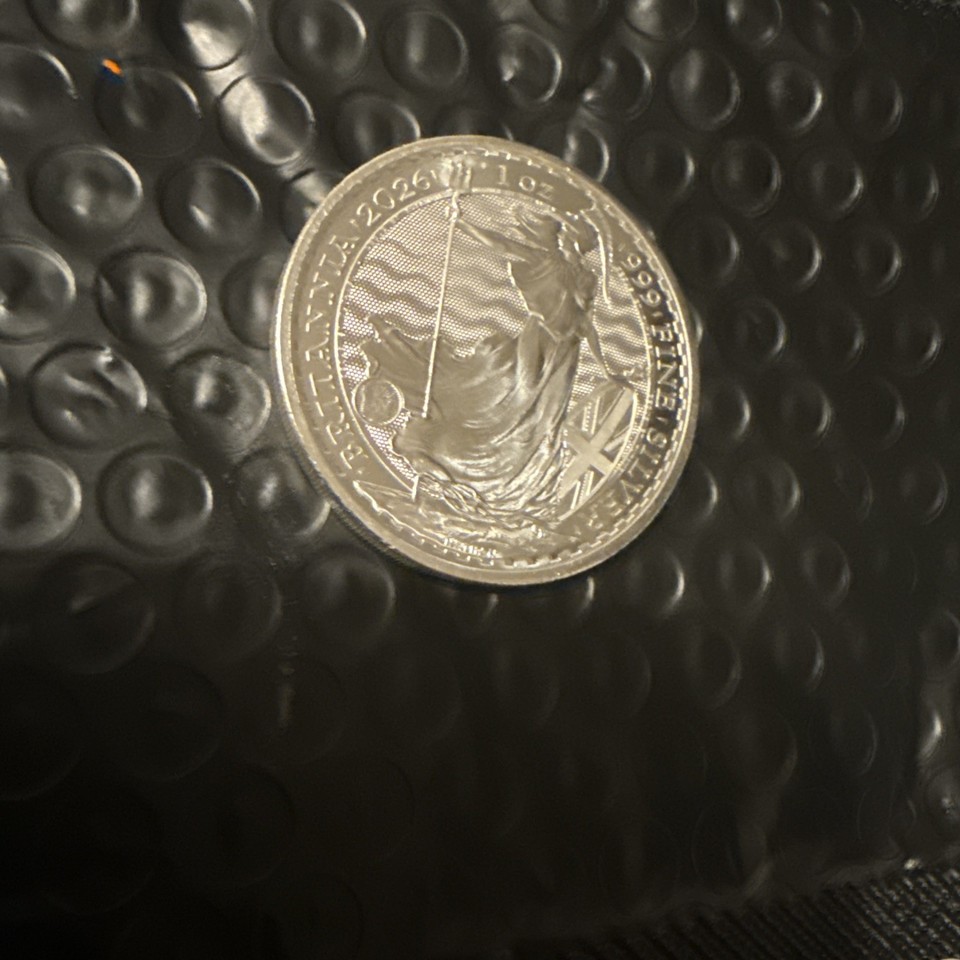 2026 King Charles III Britannia 1 oz 999 Fine Silver Bullion £2 Coin ...