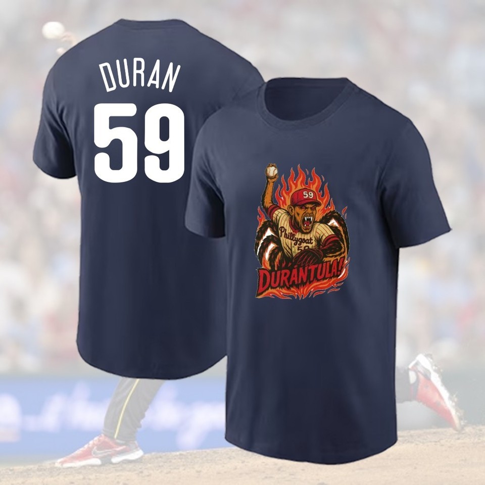 NEW Jhoan Duran Durantula #59 Philadelphia Phil.lies Name & Number Gift ...