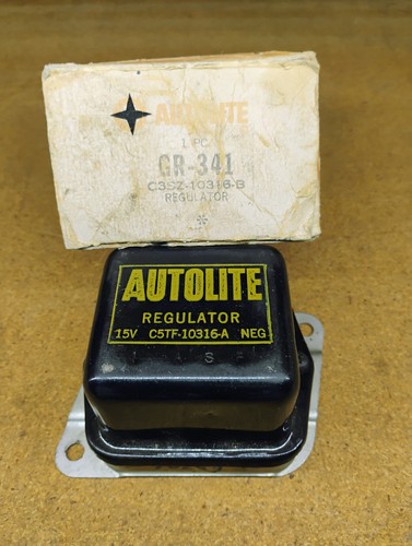 AutoLite GR341 Voltage Regulator NOS Made in USA | eBay