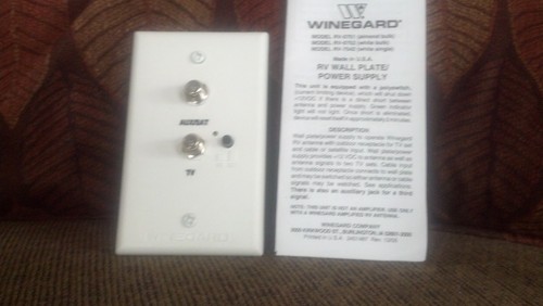 RV/Camper White Winegard Power Supply Wall Unit | eBay
