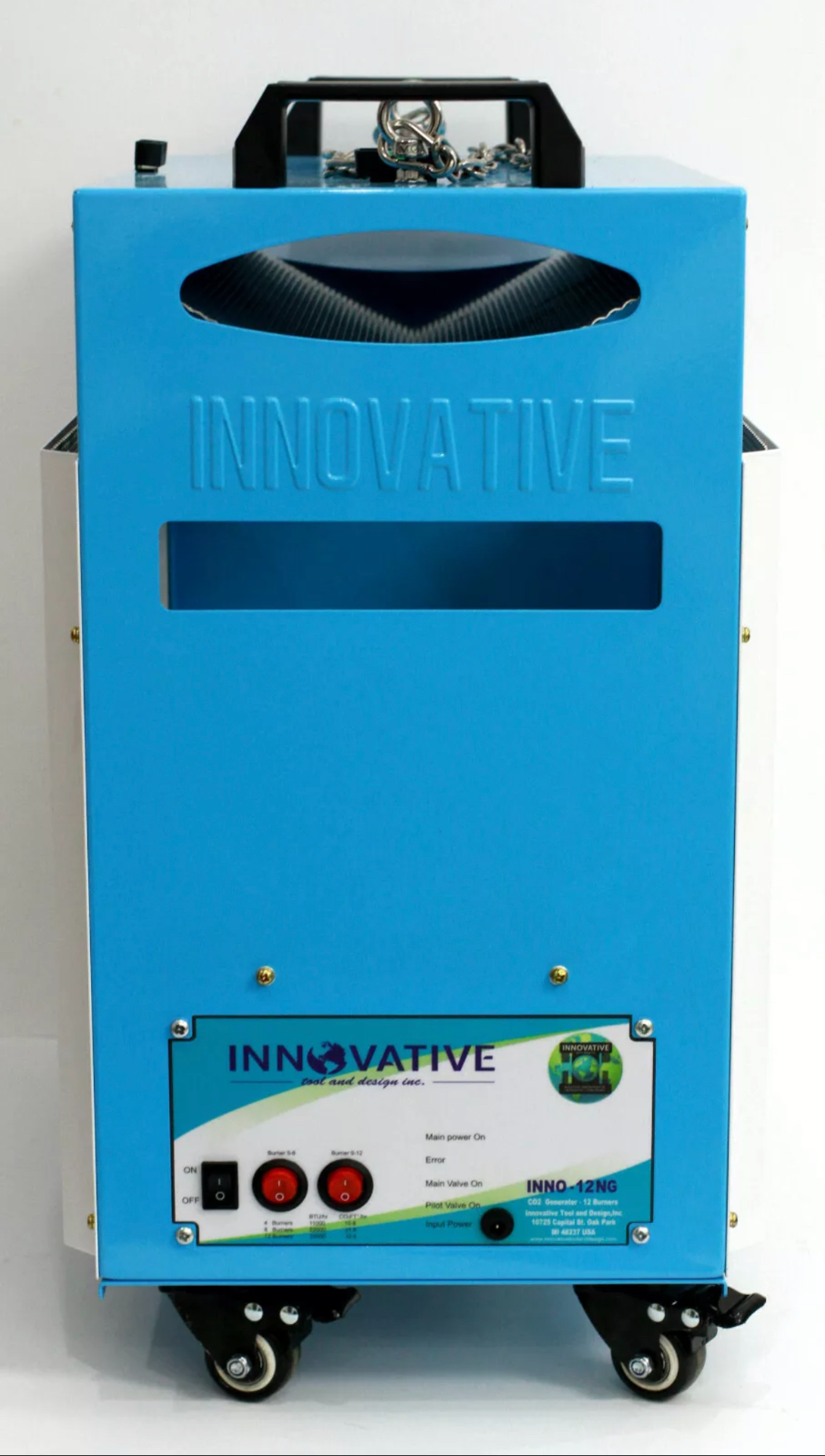 CO2 Generator CO2 burner Carbon Dioxide 12 BURNERS, NG Generator Burner ...