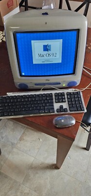 Apple iMac G3 Retro Vintage Computer Model M5521 working 1999 | eBay