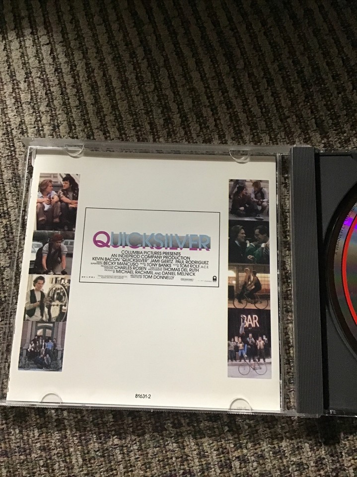 QUICKSILVER 1986 CD SOUNDTRACK OOP ATLANTIC PRINT 10TRX JAPAN PRINT ...