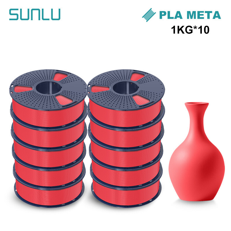 SUNLU 5KG 10KG PLA Meta 3D Printer Filament 1.75mm PLA Meta For FDM 3D ...