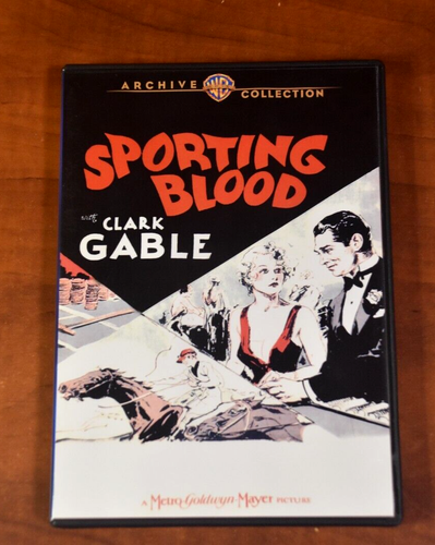 Sporting Blood (DVD, 1931, Warner Archive Collection) Clark Gable ...